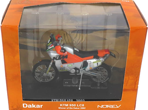 1/24 KTM 950 LC8 2002 Shell #1 (Silver x Orange) "GAMME NOREV ...