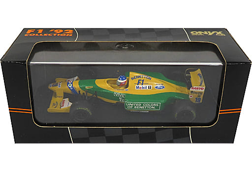 Minicar 1/43 BENETTON B 192 Mobil #19 (Yellow x Green x Blue) "FORMULA ...