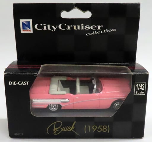 Minicar 1/43 Buick 1958 (pink) "City Cruiser Collection" [48703] | Toy ...