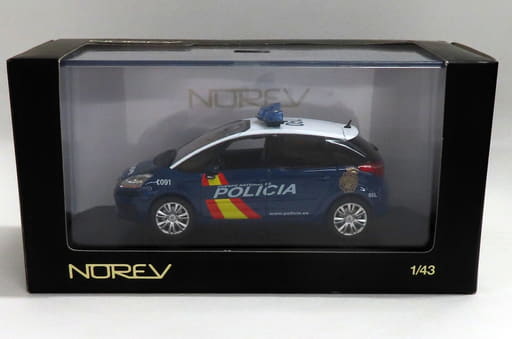 1/43 CITROEN C4 Picasso police #05L (Navy x White x Yellow) [159950 ...