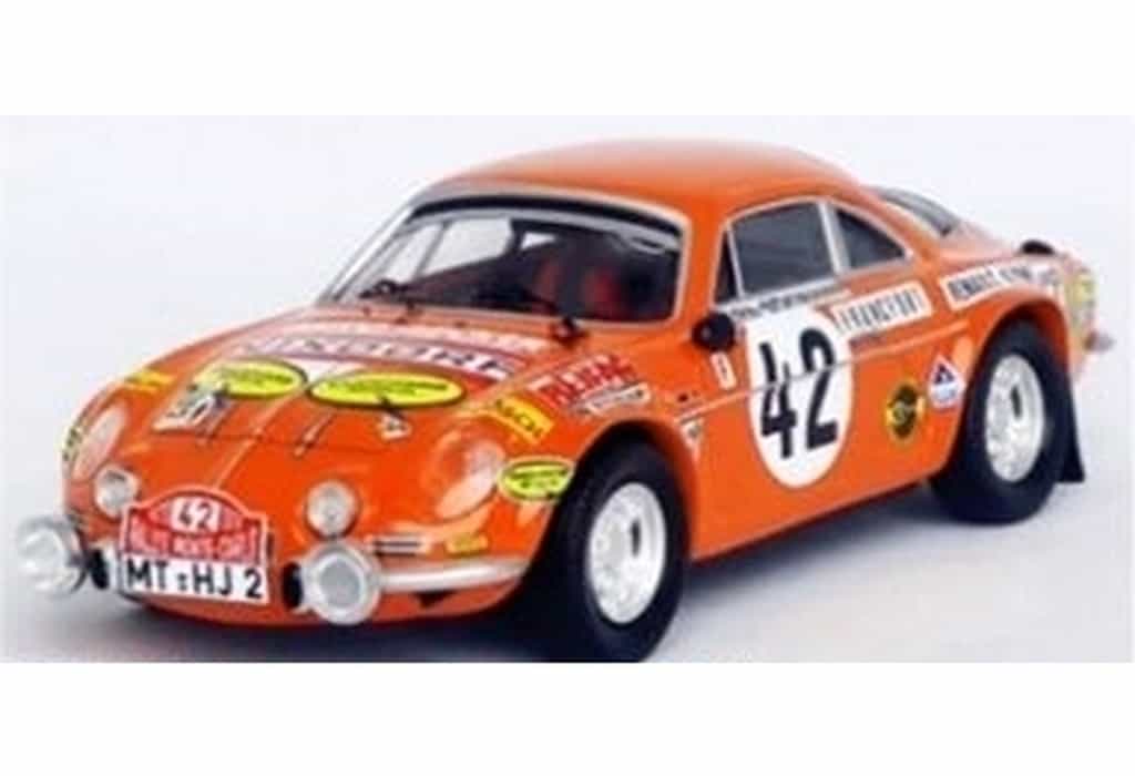 駿河屋 - 1/43 アルピーヌ ルノー A110 1973年モンテカルロラリー Dieter Kern / Ferdi Bokmann ...