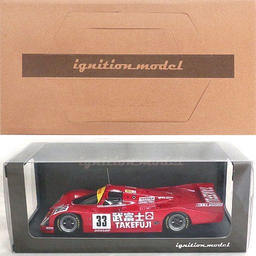 Minicar 1/18 TAKEFUJI PORSCH 962C 1989 Le Mans Dunlop #33 (red) [1205 ...