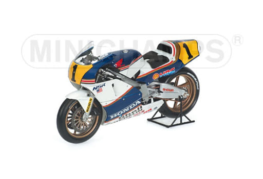 Minicar 1/12 Honda NSR500 GP1989 Shell #1 (White x Blue) 「 Classic Bike ...