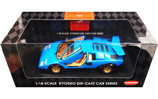 Minicar 1/18 Lambo Lugini Countach LP500S (Blue) "GORGEOUS COLLECTION ...