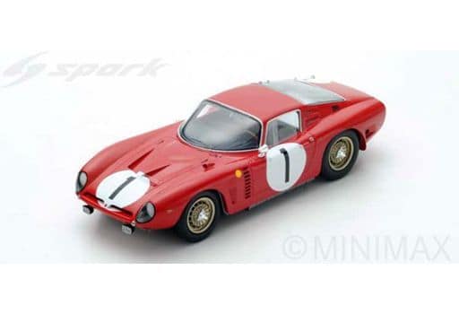 駿河屋 - 1/18 Iso Rivolta Le Mans 1964 E.Berney - P.Noblet #1 [18S292]（モデルカー）