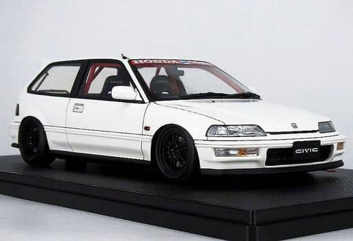 1/18 Honda CIVIC EF9 SiR (white) [IG1292] | Toy Hobby | Suruga-ya.com