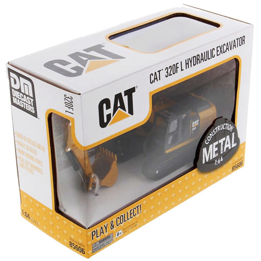 1/64 CAT 320F L HYDRAULIC EXCAVATOR (Dark Yellow x Black) 「 Hybrid ...