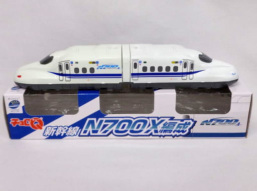 CHORO Q Bullet Train N700X Composition (White x Blue) 2-Car Combination ...