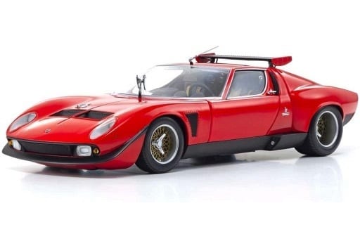 Minicar 1/18 Lambo Lugini Miura SVR (Red) [KS08319RBK] | Toy Hobby ...