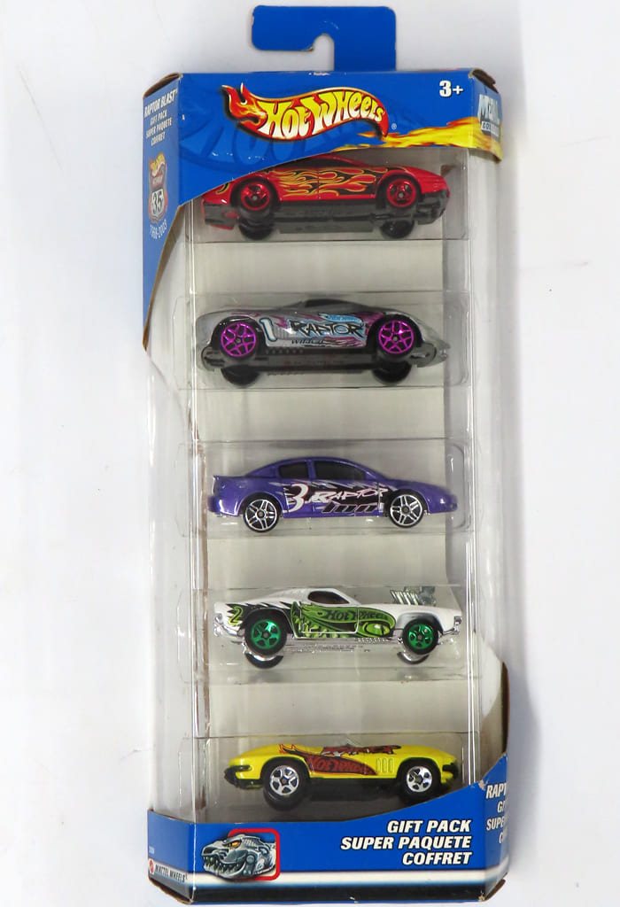 駿河屋 - 1/64 Raptor Blast 5-Pack(5台セット) 「Hot Wheels」 [57024]（ホットウィール ...
