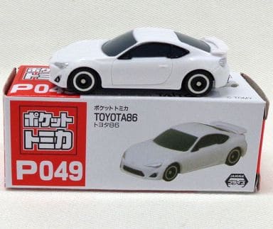 駿河屋 - トヨタ86(ホワイト) 「ポケットトミカ Vol.10 P049」（トミカ）