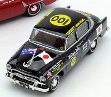 Minicar 1/64 TLV Toyopet Crown Australia Rally participating car #100 ...