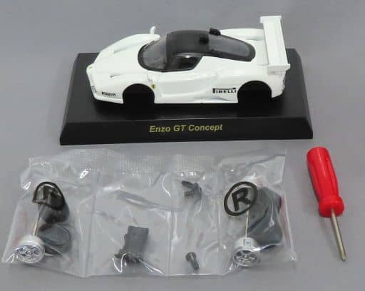 Minicar 1/64 Enzo Ferrari GT Concept (White) "Ferrari Mini Car ...