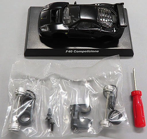 Minicar 1/64 F40 Competizione (Black) "Ferrari Mini Car Collection IV ...