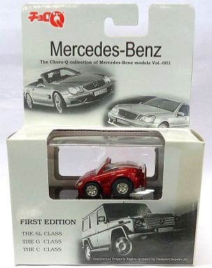 Minicar CHORO Q Mercedes-Benz SL Class (Metallic Red) "The CHORO Q ...