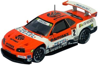 1/64 R34 ARTA Zexel Skyline (White x Red) 「 NISSAN GT-R Retsuden ...