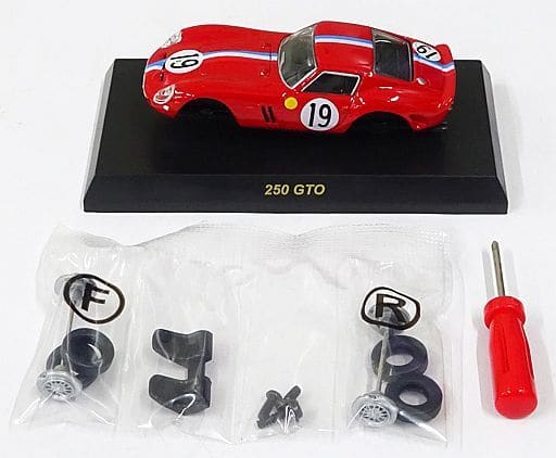 Minicar 1/64 Ferrari 250 GTO #19 (Red) 「 Ferrari Mini Car Collection ...