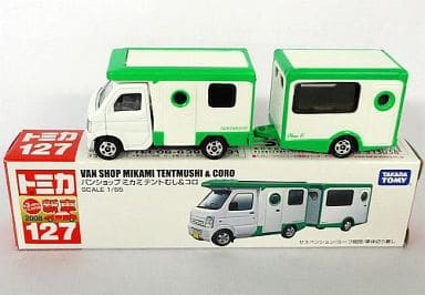 Minicar 1/55 Ban Shop Mikami Tent Mushi & Koro (White x Green / Red Box ...
