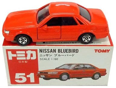 1/60 Nissan Bluebird (Red / Red Box) 「 Tomica No. 51 」 | Toy Hobby ...