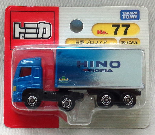 Hino Profia (Silver x Metallic Blue) "Tomica No. 77" | Toy Hobby ...