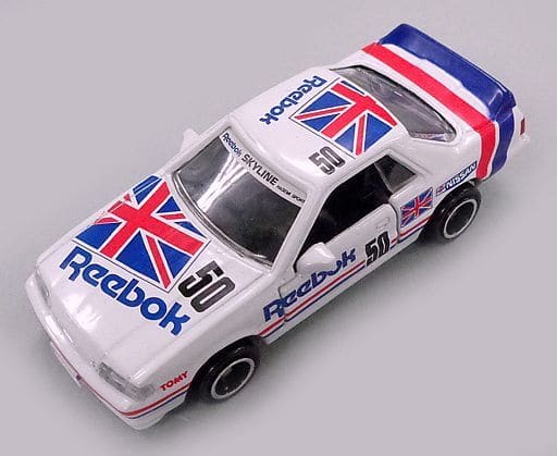 Minicar Reebok Skyline R31 #50 (White x Blue x Red) 「 Tomica Masahiro ...
