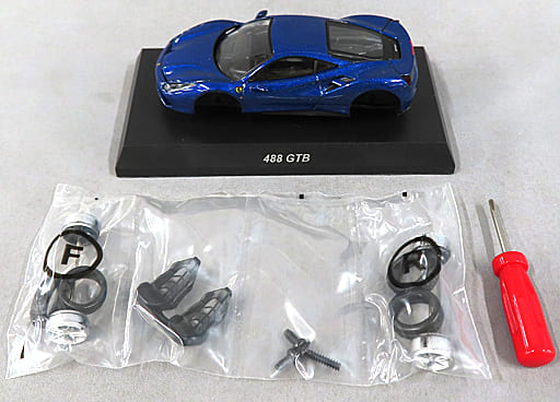 1/64 Ferrari 488 GTB (Blue) "Ferrari Mini Car Collection 11" limited to ...