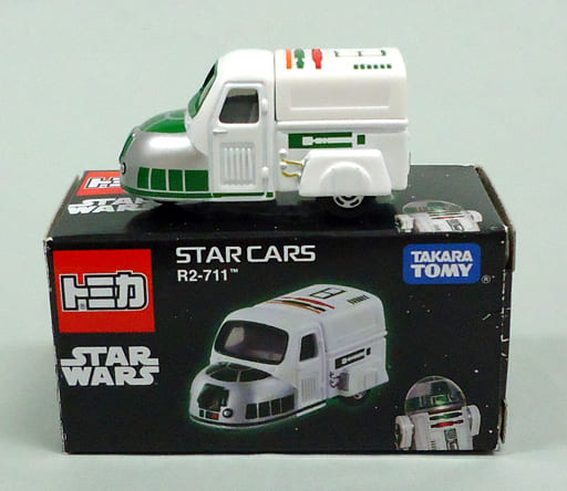 Minicar R2-711 (White x Silver) "Tomica Star Wars Star Cars" 7-ELEVEN ...