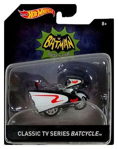 Minicar 1/50 BATCYCLE "Hot Wheels Batman Premium / Batman Classic TV ...