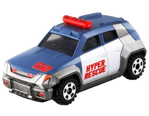 Minicar DHT-02 Red Searcher 「 Tomica Hyper Rescue Drive Head Mobile ...