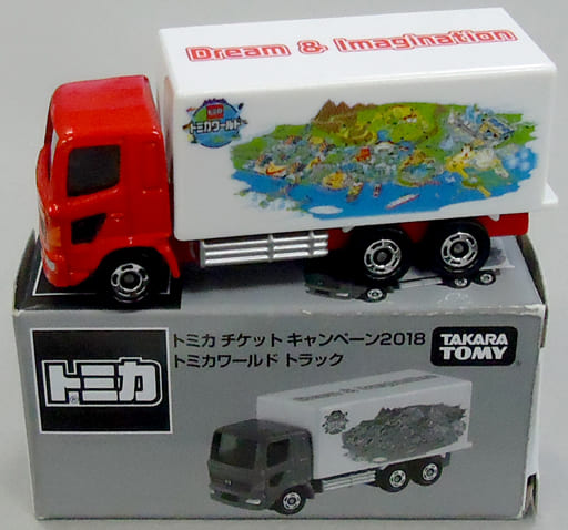 Minicar Tomica World Track (Red x White) "Tomica" Tomica Ticket ...