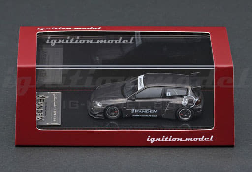 1/64 PANDEM CIVIC EG6 (Gunmetalic) [IG1413] | Toy Hobby | Suruga-ya.com