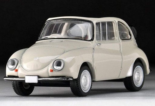 1/64 TLV-182b Subaru 360 Convertible 61 Model Opening (Ivory) 「 Tomica ...