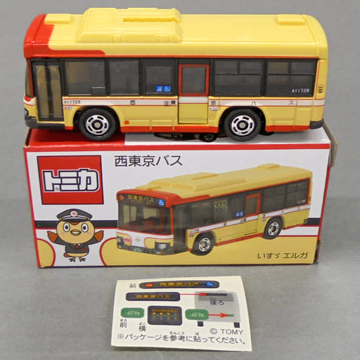 1/136 Nishi Tokyo Bus Isuzu Elligers (Cream x Red) 「 Tomica 」 Nishi ...