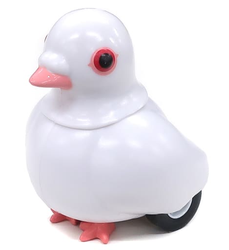 White Pigeon Car (White) 「 Pull Back Pigeon Car 」 Pull Back Car | Toy ...