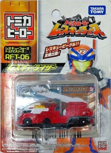 Minicar Rescue Riser (White x Red) "Tomica Hero Rescue Force RFT-06 ...