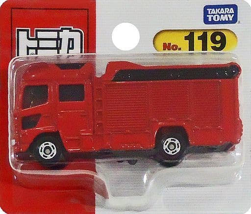 1/90 morita 13m Multipurpose Fire Pump Vehicle with Boom MVF (Red) "Tomica No. 119" | Toy Hobby ...