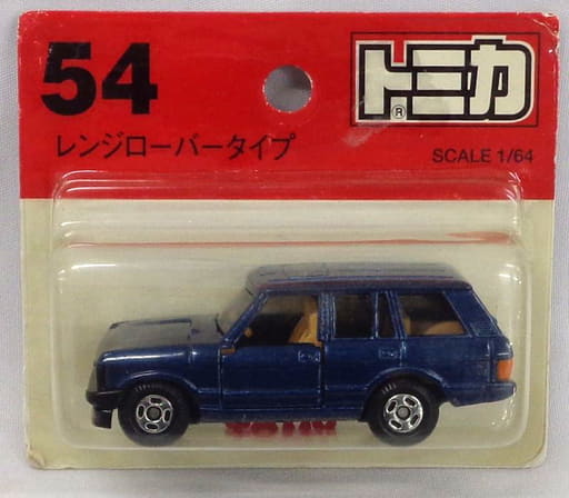 Minicar 1/64 Range Rover Type (Blue) "Tomica No. 54" | Toy Hobby ...