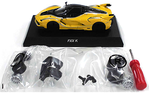 Minicar 1/64 Ferrari FXX K (yellow) 「 Ferrari Mini Car Collection 12 ...