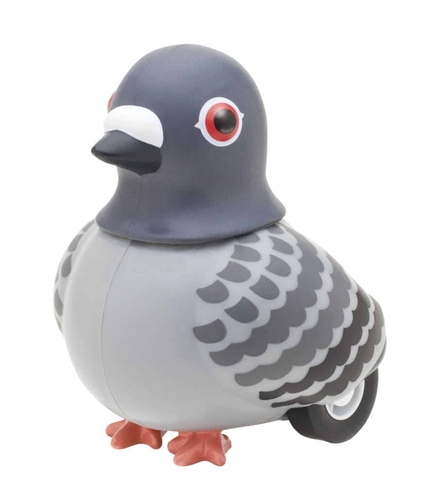 Rick dove Car (Grey x Dark Grey) 「 Pull Back Pigeon Car 2 」 Pull Back ...