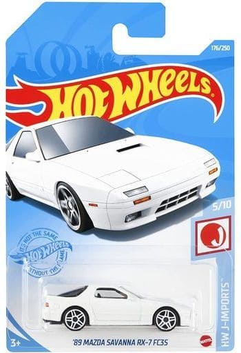 1/64' 89 Mazda Savannah RX-7 FC35 (White) 「 Hot Wheels J-IMPORTS ...