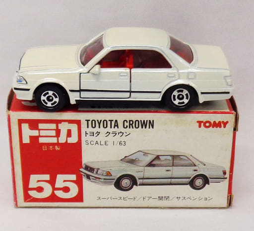 1/63 Toyota Crown (White / Red Box / Made in Japan / Box Tomy Red ...