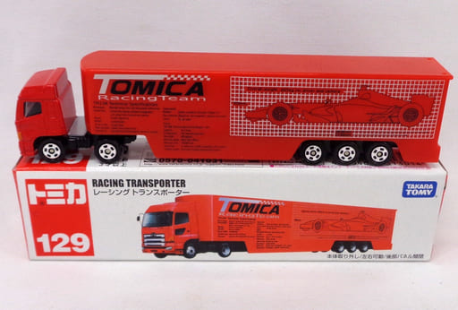Racing Transporter (Red / Red Box / Made in Viet Nam) 「 Tomica No. 129 ...