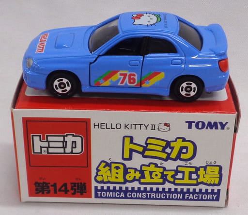 1/59 Subaru Impreza WRX HELLO KITTY II #76 (Blue / Black) "Tomica ...