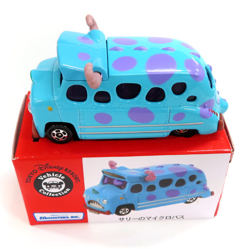 Minicar Monsters, Inc. Sally Microbus (Light Blue x Purple) "Tomica ...