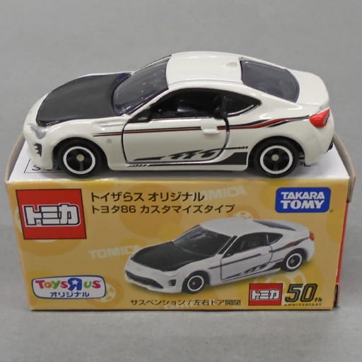 1/60 Toyota 86 Customization Type (White x Black) "Tomica" Toys "R Us Original | Toy Hobby ...