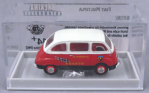 Minicar 1/87 FIAT MULTIPLA (White x Red) [22468] | Toy Hobby | Suruga ...