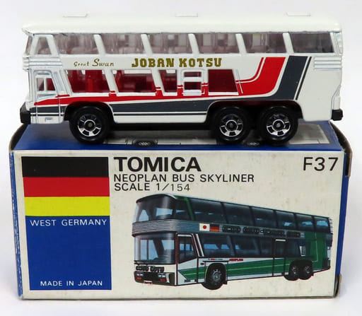 Minicar 1/154 Neoplan Bus Skyliner JOBAN KOTSU (White x Grey x Red ...