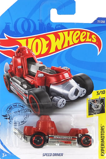 Minicar 1/64 SPEED DRIVER (Red x Silver) "Hot Wheels EXPERIMOTORS ...