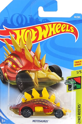 Minicar 1/64 MOTOSAURUS (Red x Yellow x Brown) "Hot Wheels Dino RIDERS ...