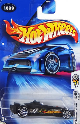 1/64 F-RACER (Black x Silver x Red) "Hot Wheels 2004 FIRST EDITIONS ...